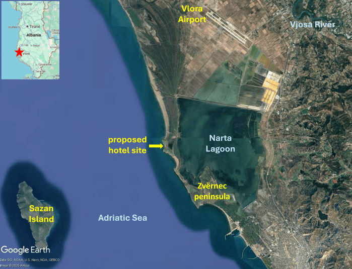 Vlora Airport will serve luxury tourism developments on the southern ...